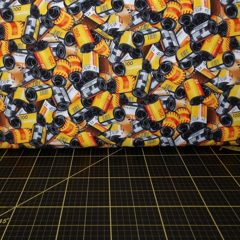 Camera Fabric - Etsy