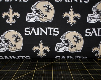 New Orleans Saints NFL Football Box Design in Black by Fabric ...