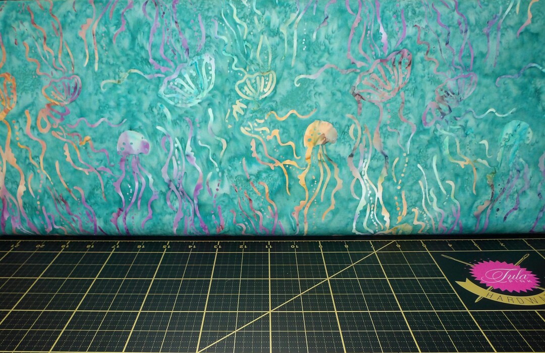Batik Textiles. Mermaid Party 5926 - Etsy