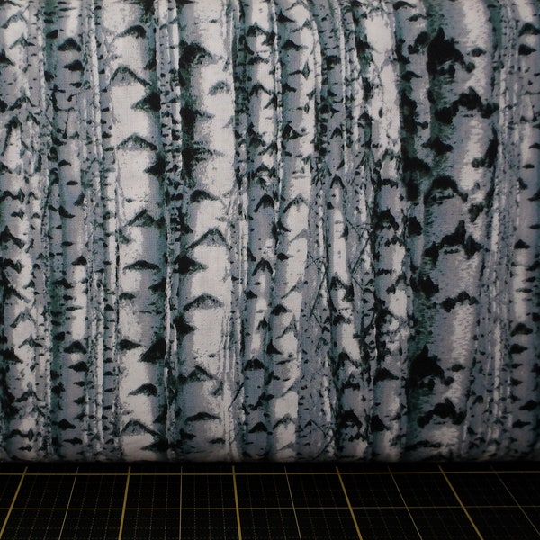 Birch Tree Fabric - Etsy
