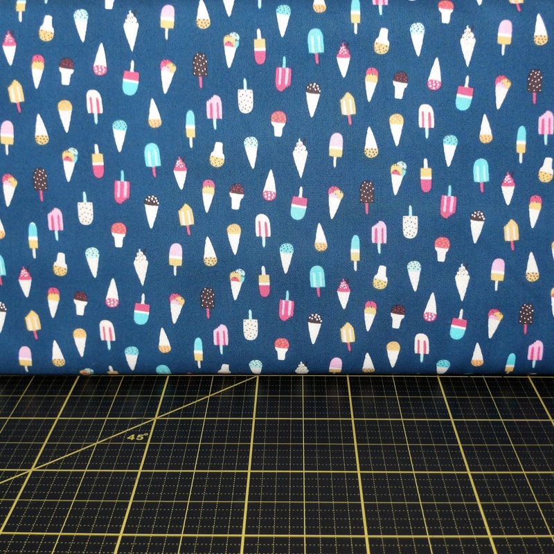Ice Cream Fabric - Etsy