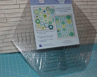 JUNE TAILOR "you Hexie Thing" Hexagon Ruler - Etsy