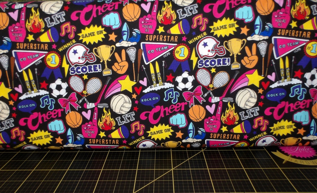 Sykel Enterprises. Sports. Girl Sports Design Black - Etsy