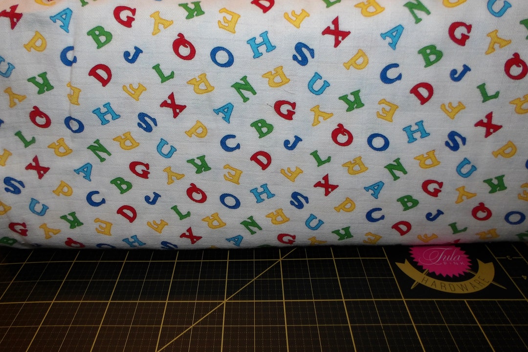 Studio E. Baby Love. Alphabet Toss DOUBLE GAUZE 43/44" Wide - Etsy