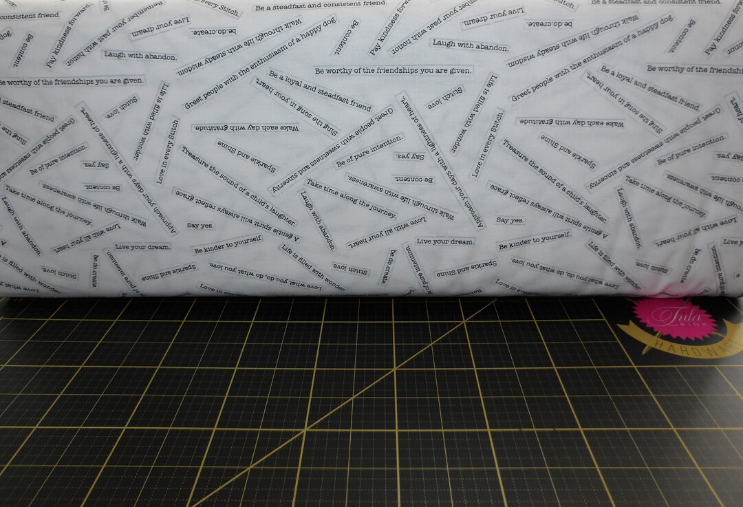 Windham Fabrics. Maker's Collage. Blessings White - Etsy