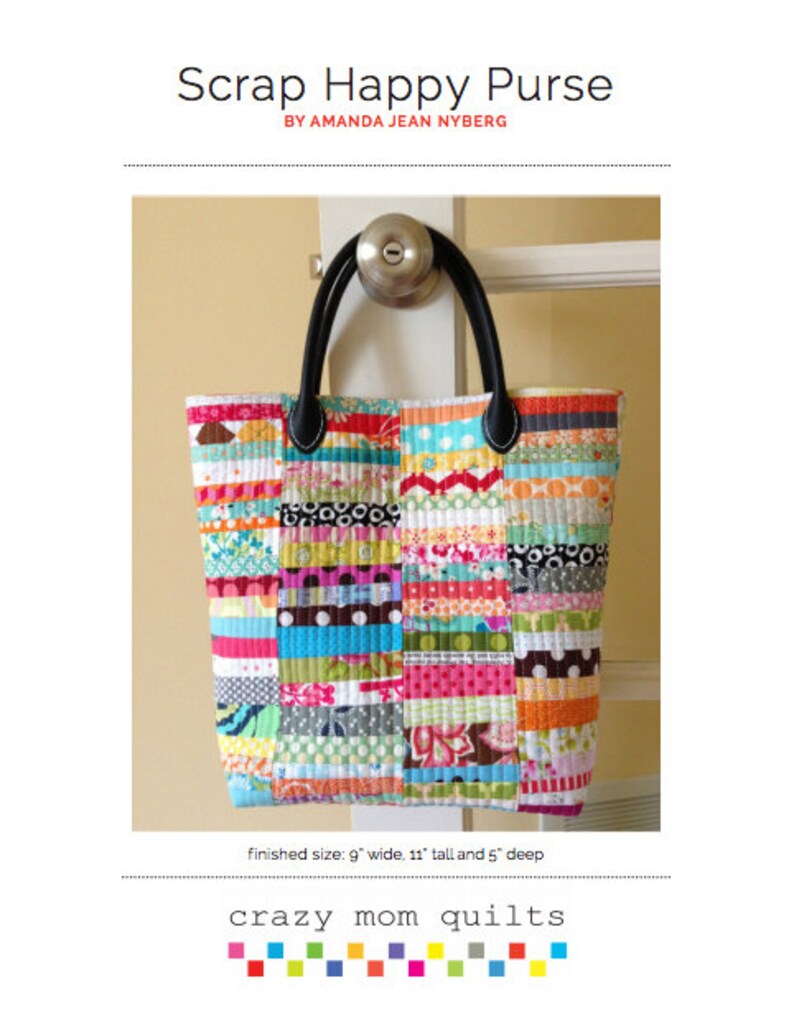 Scrap Happy Purse Pattern - Etsy