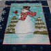Snow Much Fun. Snowman Panel - Cotton Fabric Panel - 2/3 Yard Panel - Etsy