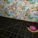 Blank Quilting. on the Right Track. Train Tickets Cream - Realistic ...