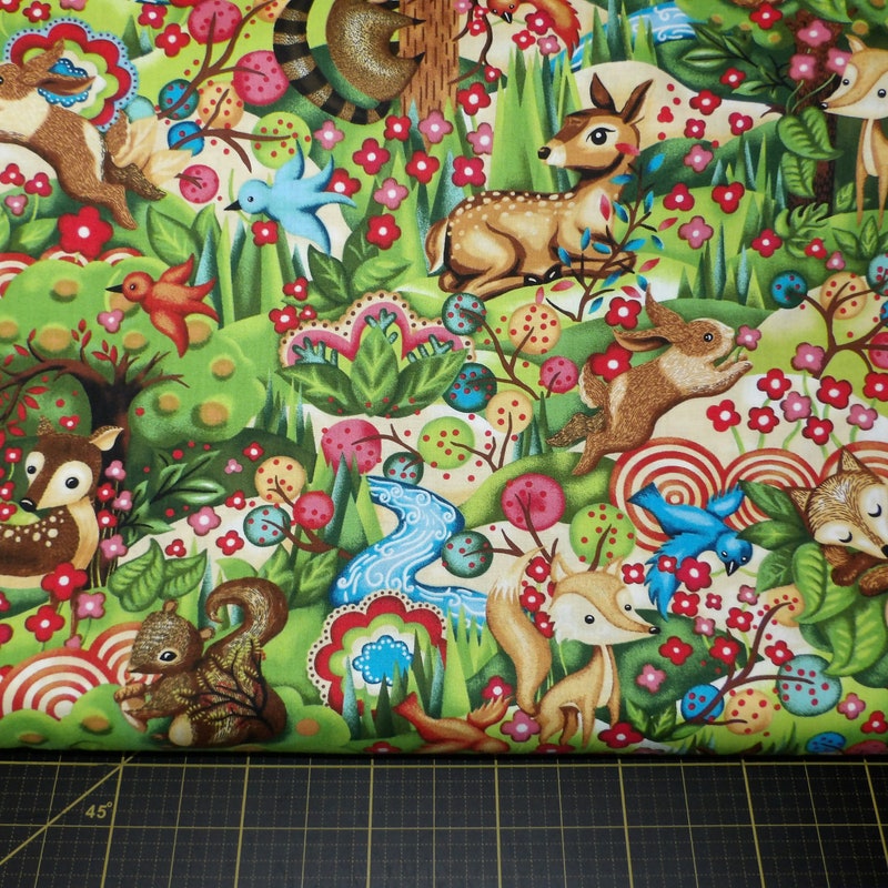 Wildlife Fabric - Etsy Canada