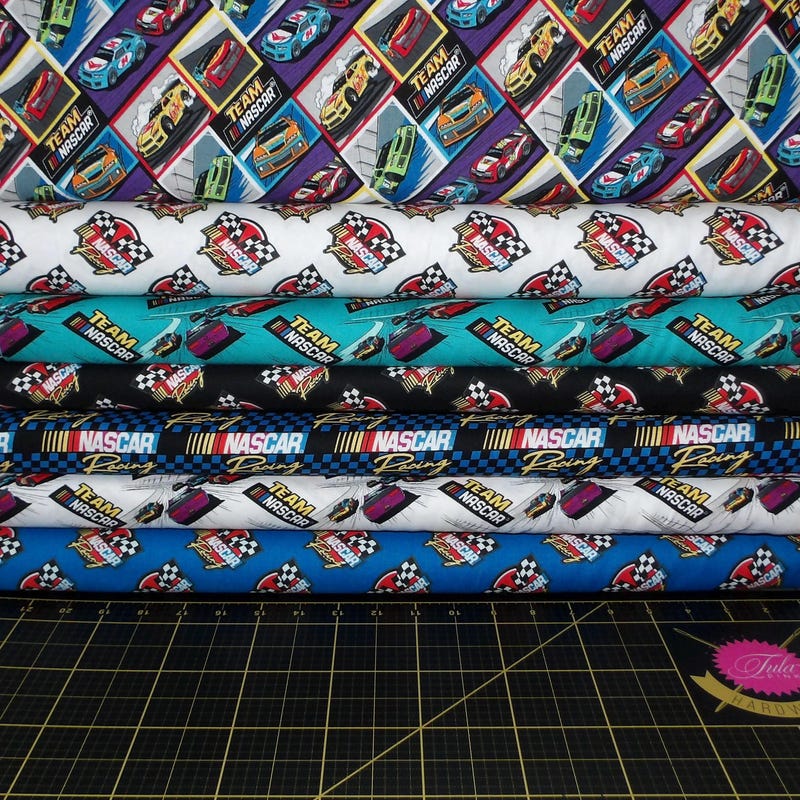 Nascar Fabric - Etsy