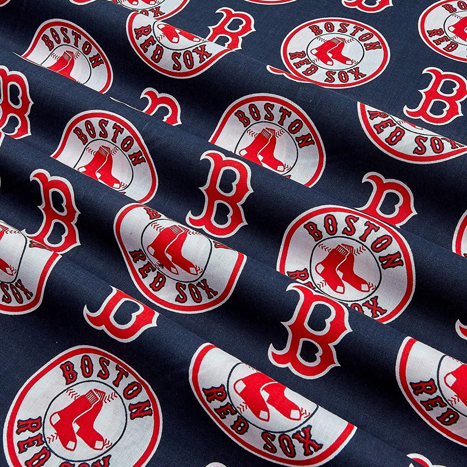 Fabric Traditions. MLB Boston Red Sox Navy 58/60 Wide Choose - Etsy