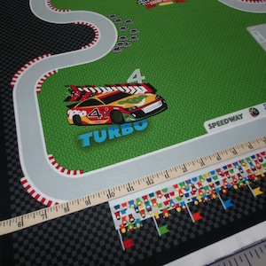 Northcott. Turbo Speed. Race Track Playmat Panel 2/3 Yd - Etsy