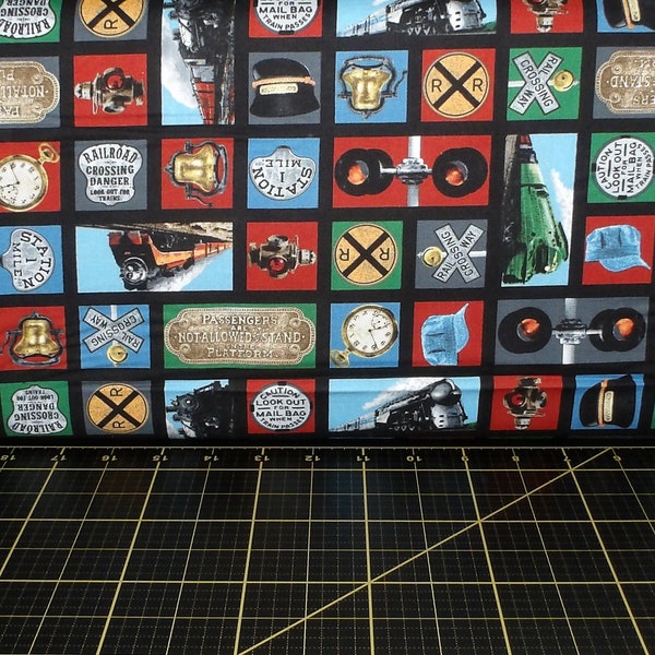 Train Fabric - Etsy