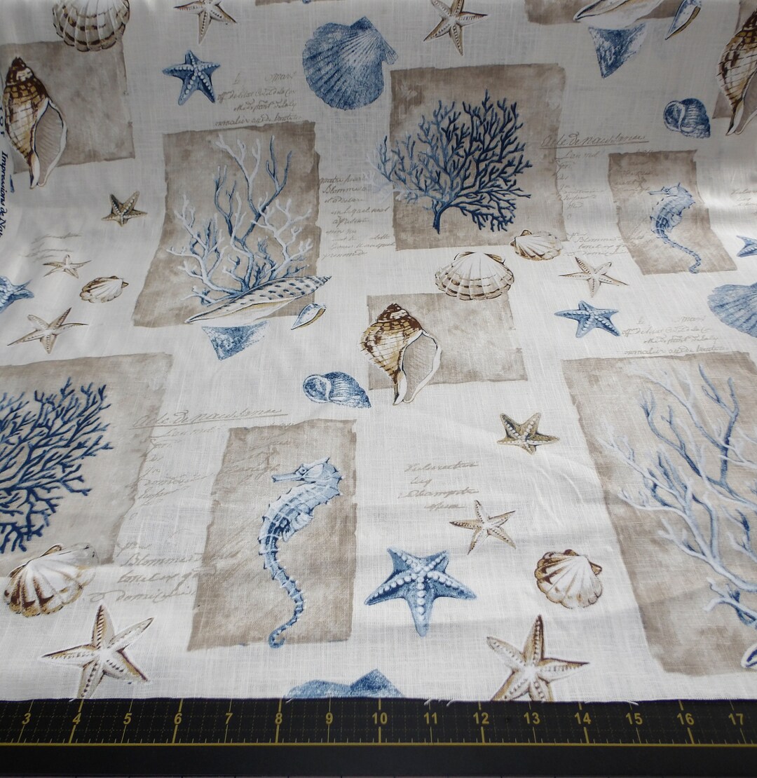 Stof France. Shell Toile Ramie 59 Inches Wide - 100% Ramie - Etsy
