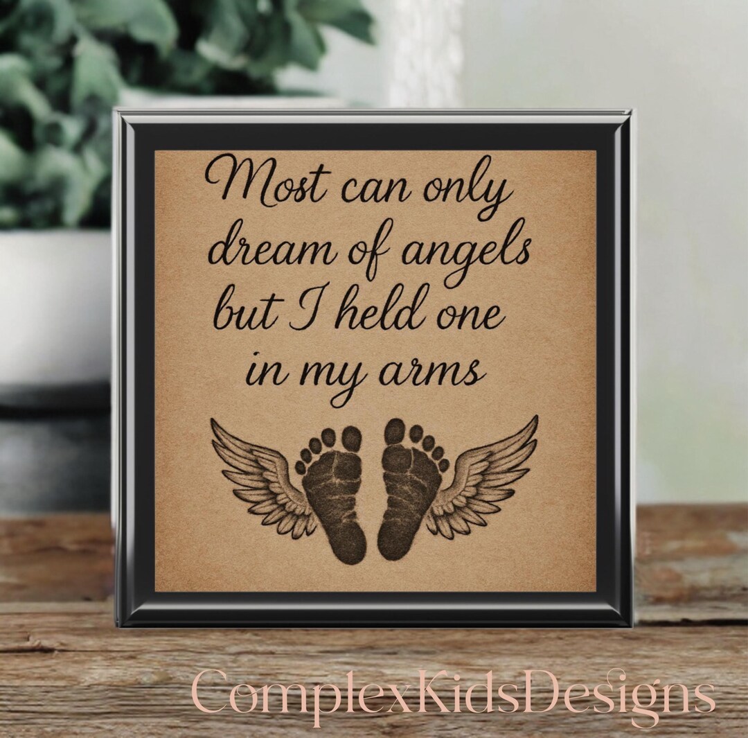 Angel Memory Miscarriage Keepsake Box: Infant Loss Remembrance Gift - Etsy