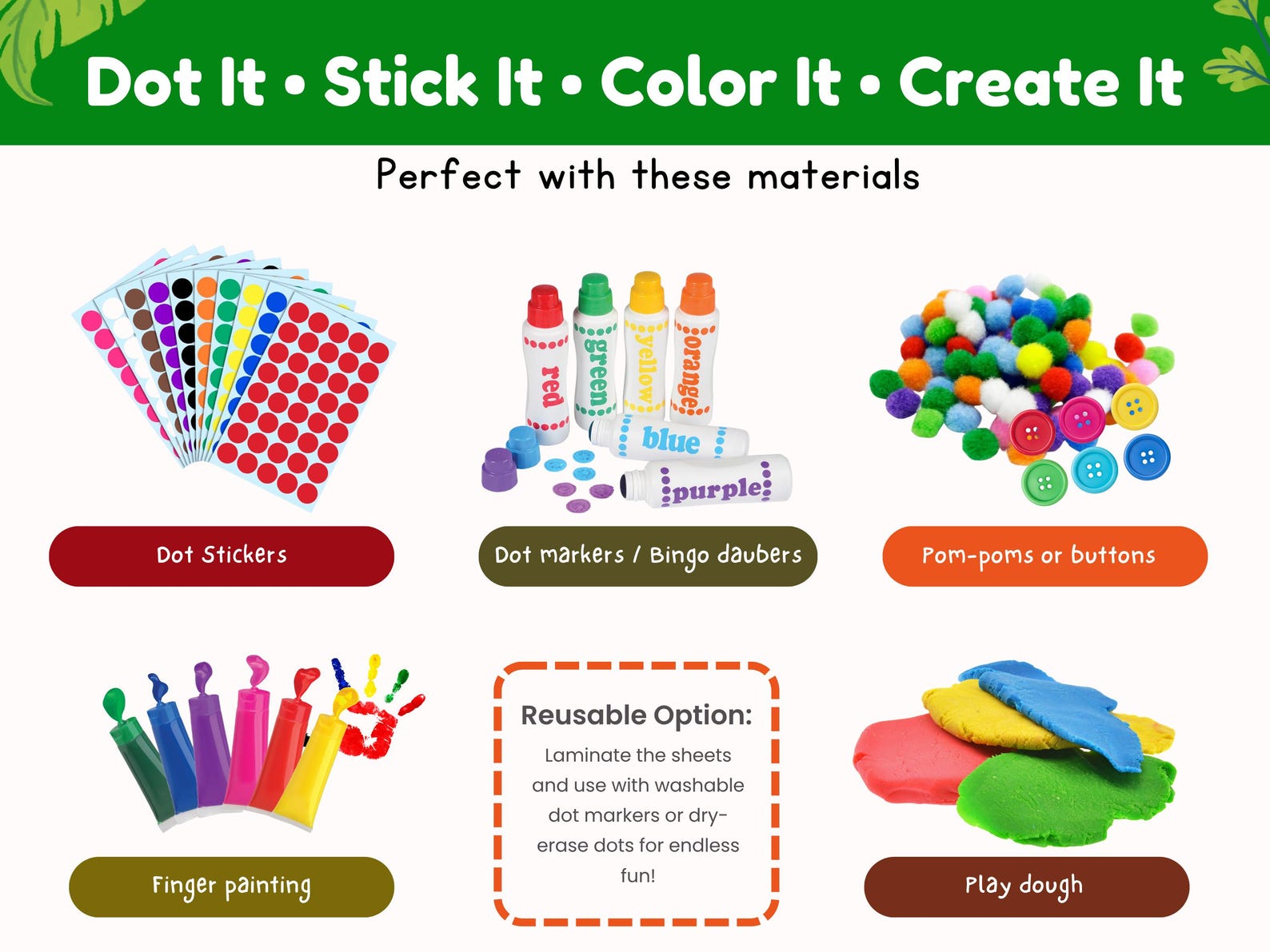 Baby Animals Do-a-dot Worksheets (colored) | 50+ Dot Marker Pages ...
