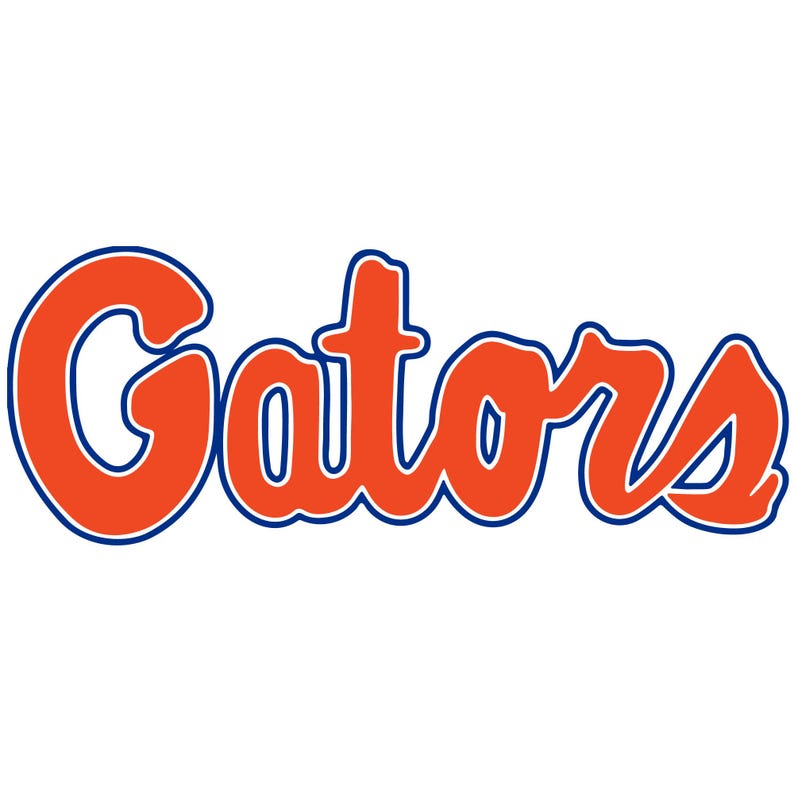 Gators SVG File: Layered Font, Cricut Ready (digital Download ...