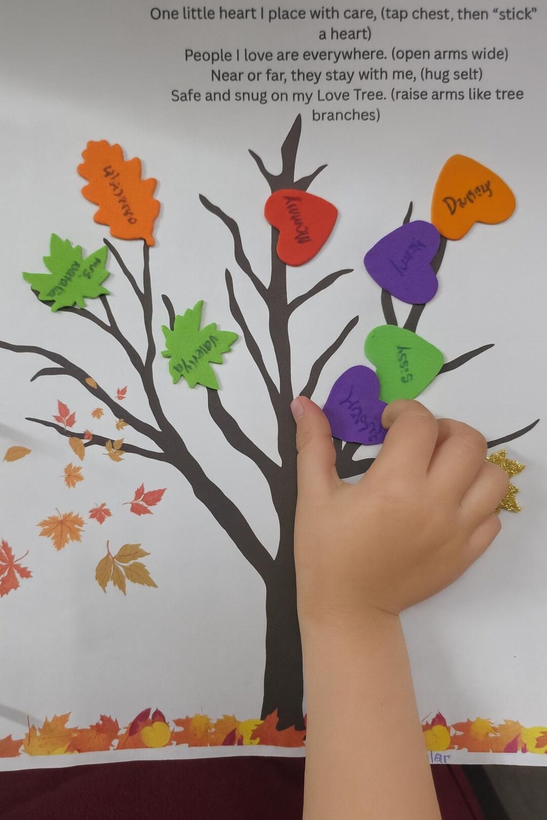 My Love Tree – Inclusive Kids Craft Printable Family Tree, All About Me ...