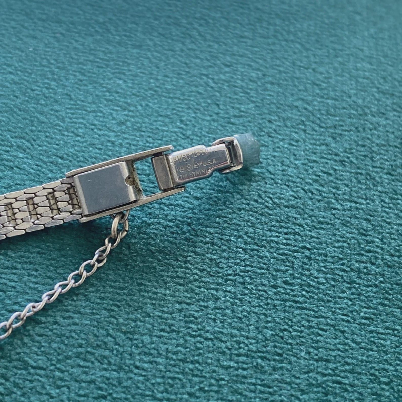Vintage HELBROS Women's Mechanical Watch Diamonds 2 and 1/20 10k ...