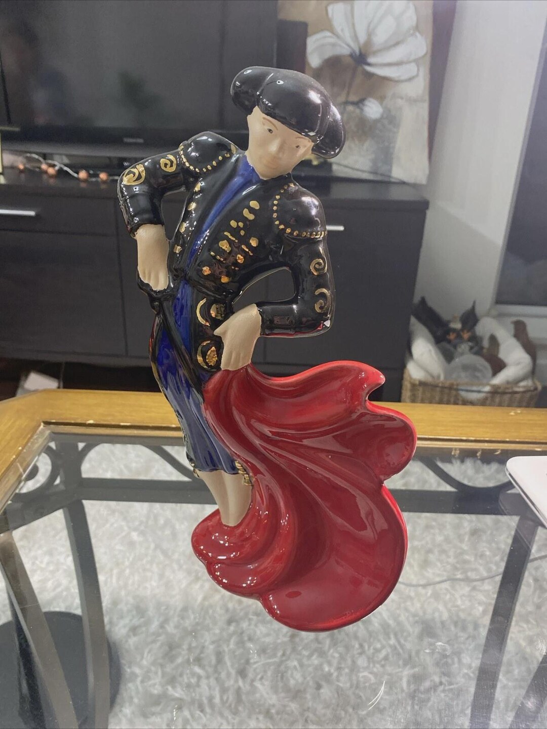 Vintage Bullfighter Torero Statue Matador Figurine Ceramic - Etsy