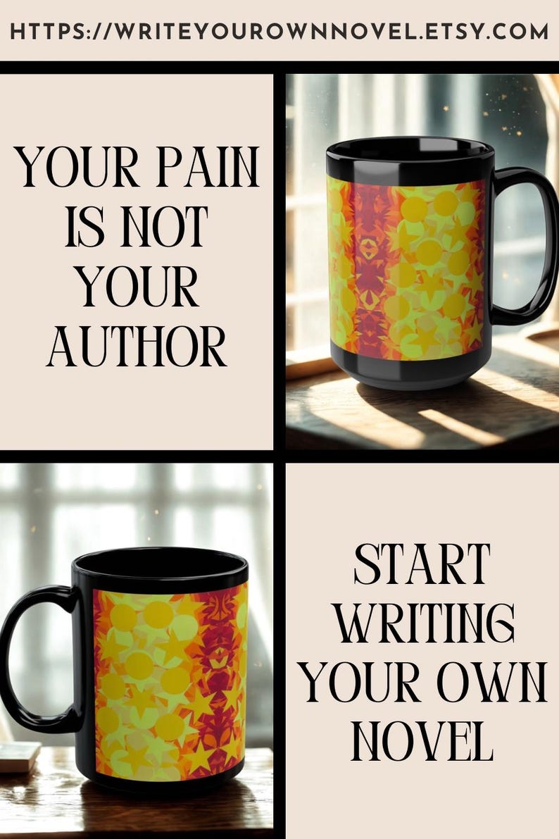 Calculated Rage Black Ceramic Mug Fire Star Solar Overlap Coffee Cup ...