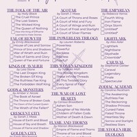 Dark Romance Checklist – Printable PDF - Etsy Canada