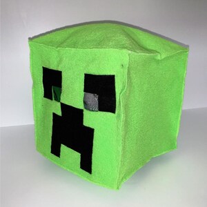 CREEPER Inspired Pixelated Pixel Block Halloween Mask - Etsy