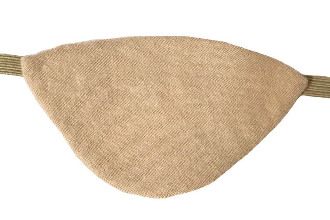 Plain Beige Eye Patch Opaque Nude Cosplay Fashion Eyepatch Etsy
