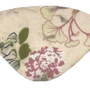 Floral Eye Patch Soft Pink Flowers Peach White Grey Cosplay Fashion ...