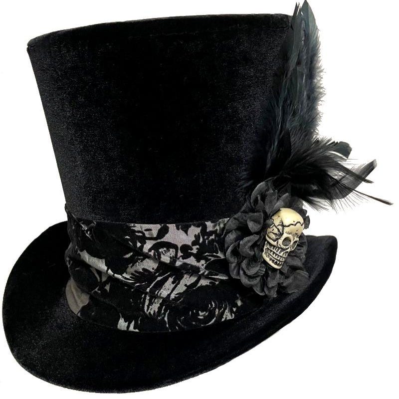 Gothic Top Hat - Etsy