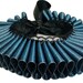 Ruffled Collar Teal Blue Royal Queen Elizabethan Neck Ruff Victorian ...