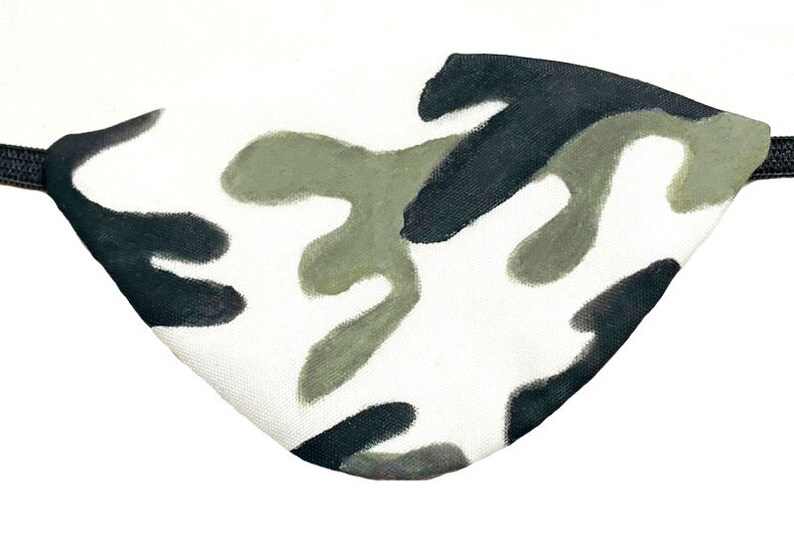 Eye Patch Black White Urban Camouflage Monochrome Gothic Glam Wild ...