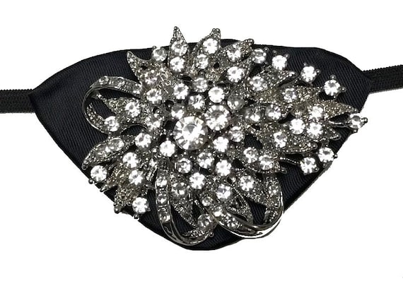 Rhinestone Eye Patch Jeweled Deluxe Glamour Jeweled Cosplay | Etsy