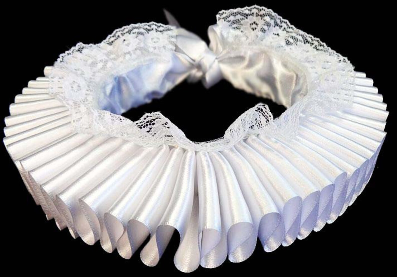 White Neck Ruff Ruffled Collar Elizabethan Victorian Steampunk - Etsy