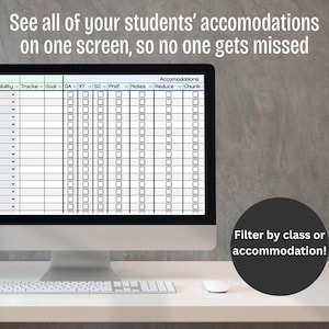 All-in-one Student Data Tracker | Google Sheets | Editable Teacher ...