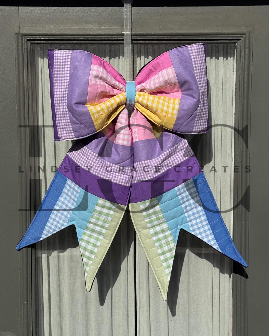 The Big Giant Quilted Jelly Roll Bow | PDF Sewing Pattern and Video ...
