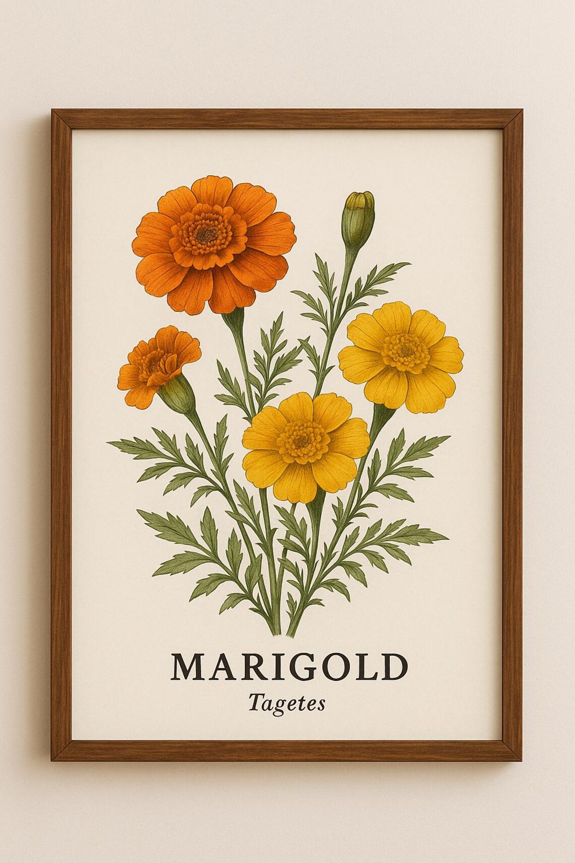 Marigold Magic- Digital Print Download - Etsy