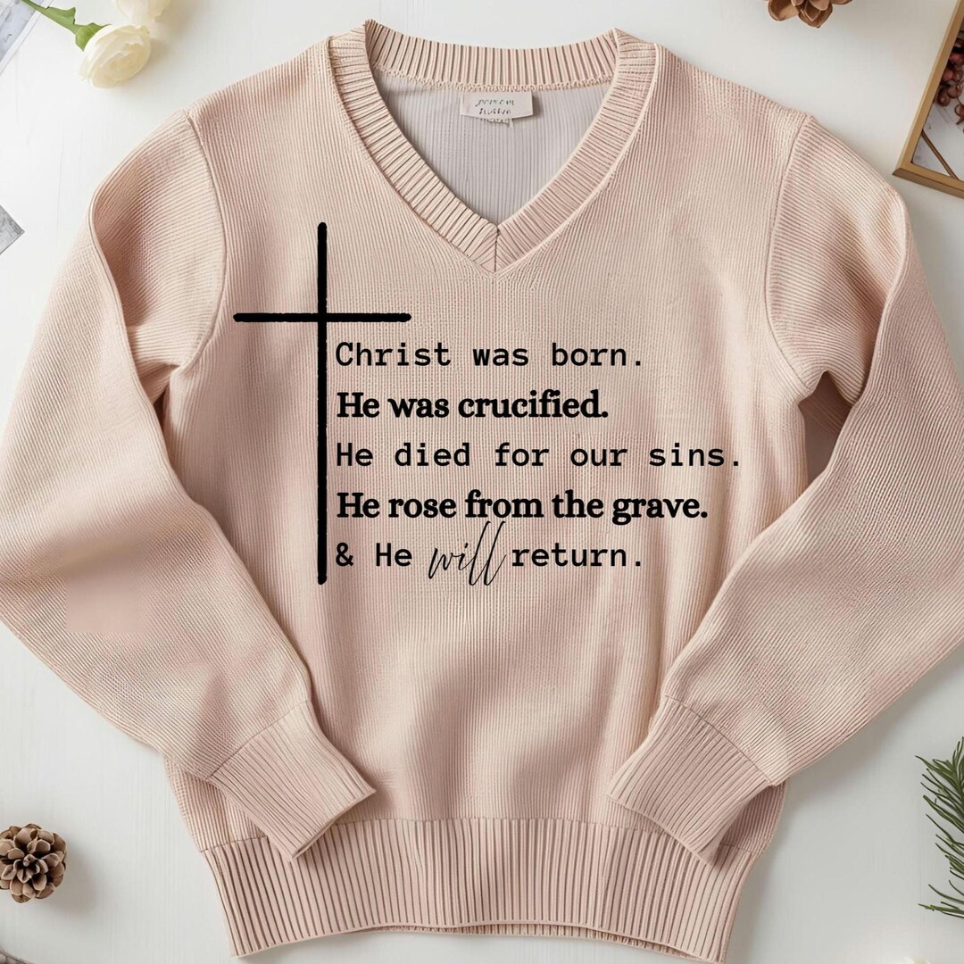 Christ Was Born, He Was Crucified, Rose From the Dead, Will Return ...