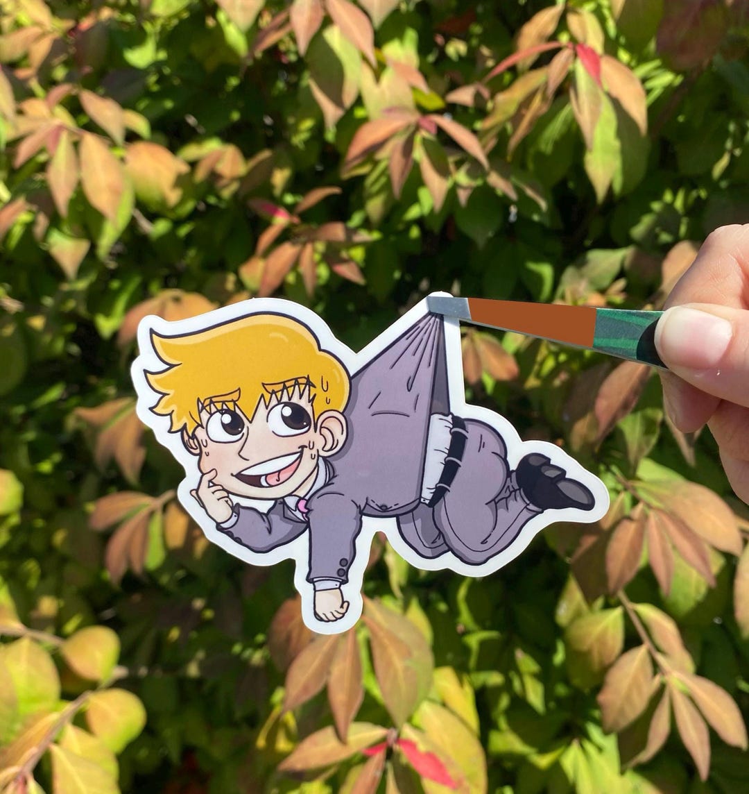 Mob Psycho 100 Reigen Arataka Sticker - Etsy