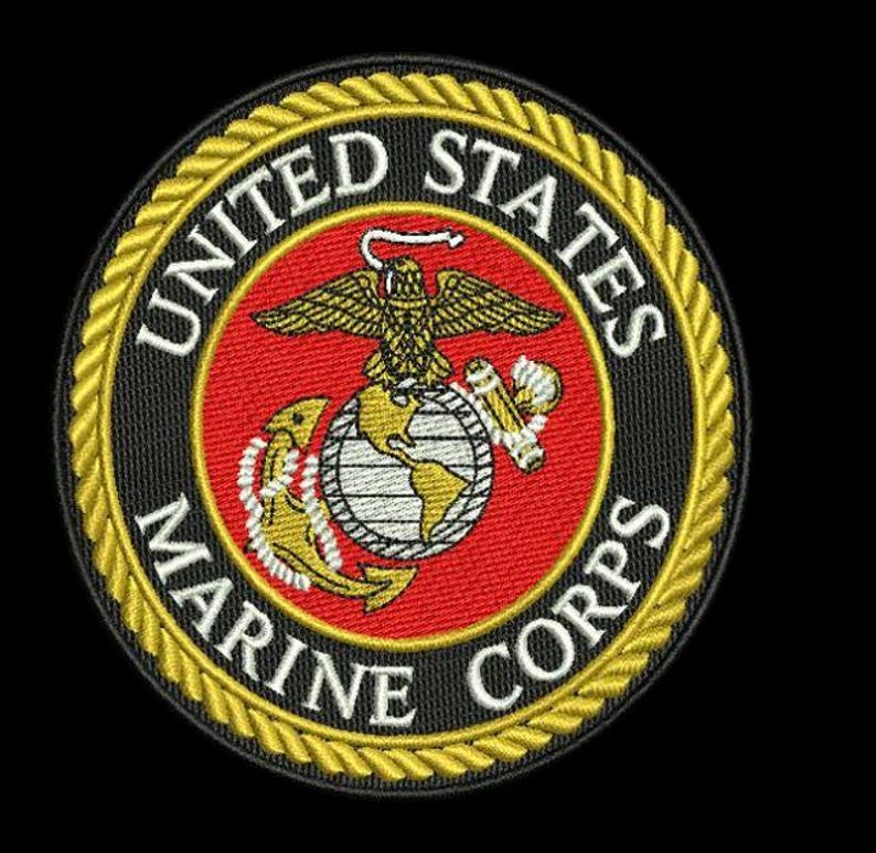 United States Marine Corps | USMC Emblem Patch | Instant Download - Etsy