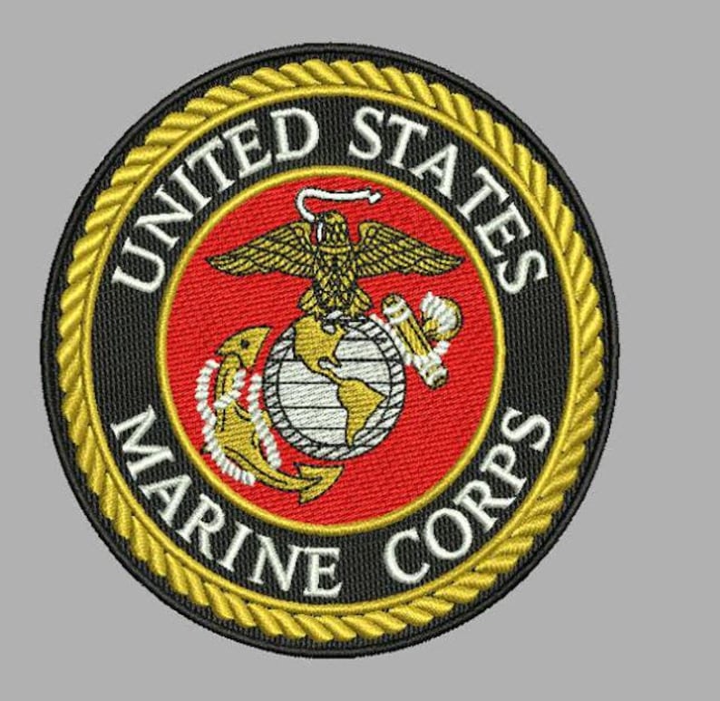 United States Marine Corps | USMC Emblem Patch | Instant Download - Etsy
