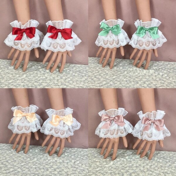 Satin Cuffs - Etsy