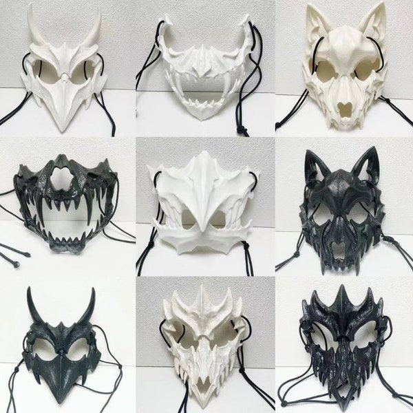 Skeleton Mask - Etsy