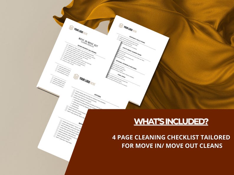 Move Out Cleaning Checklist, Printable Moving Checklist, Editable ...