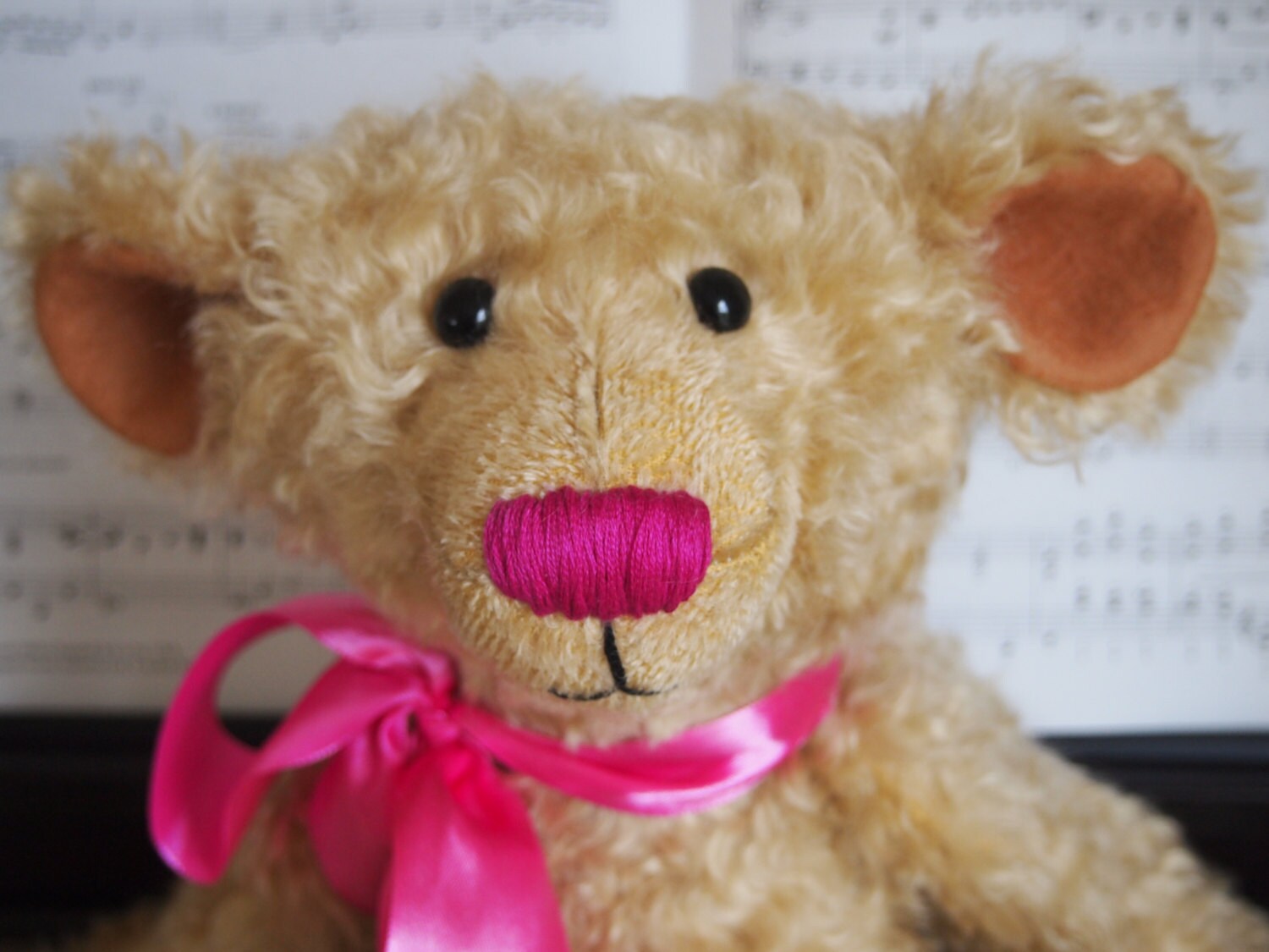 Jack Teddy Bear Mohair Handmade - Etsy