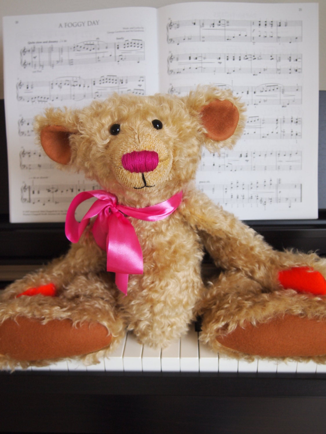 Jack Teddy Bear Mohair Handmade - Etsy