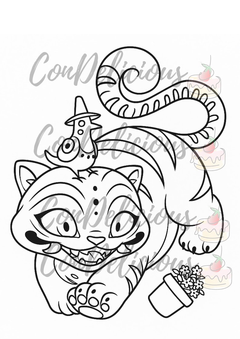 Huntrix K-pop Demon Hunters – Printable PDF Coloring Book (40 Pages ...