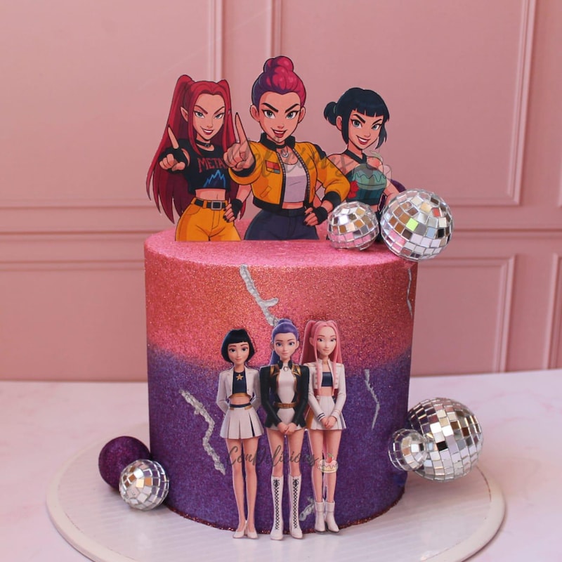 Kpop Demon Hunter Cupcake Toppers - Etsy