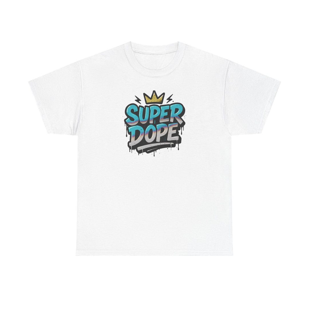 Super Dope Graffiti Tee | Streetwear Crown Drip Design - Etsy