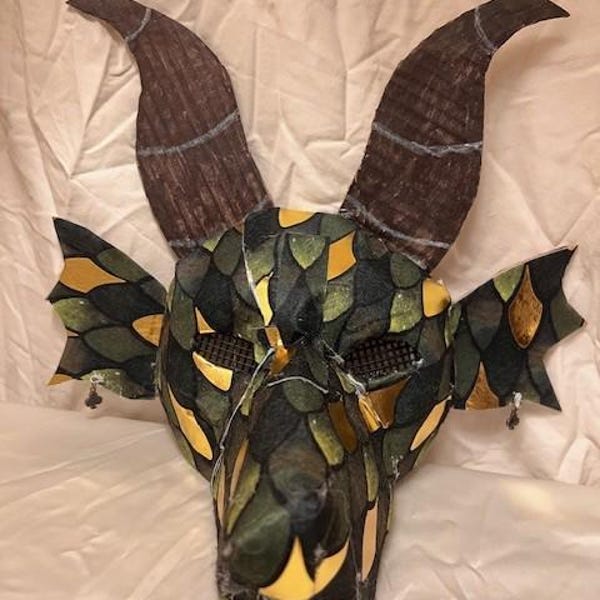 Dragon Therian Mask Etsy